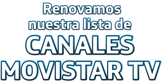 Canales Movistar TV | Movistar Perú