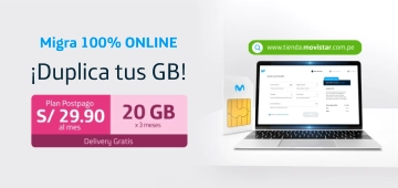 Portabilidad: Migra hoy y cámbiate al mejor plan | Movistar Perú